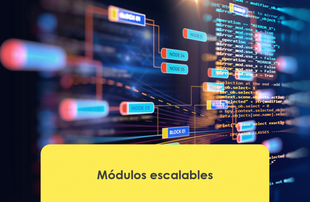 Módulos escalables